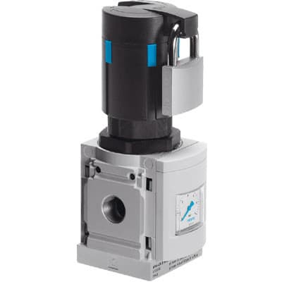 Festo - MS6N-LR-1/2-D7-AS - Regulador, presión, MS6N-LR-1/2-D7-AS - RS