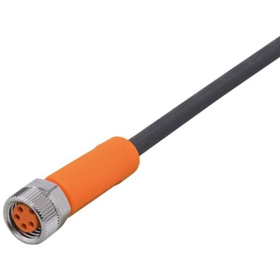 IFM Efector - EVC152 - Single Ended Cordset, M8 Female to Pigtail, 10 m ...