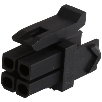 Molex Incorporated - 172952-0401 - Micro-Fit TPA Receptacle Housing;Dual Row;4 Circuit;UL 94V-0 ...