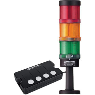 WERMA - 64926001 - AndonLIGHT, Manual Pushbutton Box, Call-for-Action ...