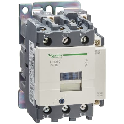Schneider Electric - LC1D50F7 - Contactor LC1D, 600 VAC, 50A, IEC ...
