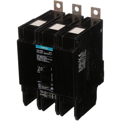 Siemens - BQD320 - Circuit Breaker BQD 3P 20A 480VAC 14KA - RS
