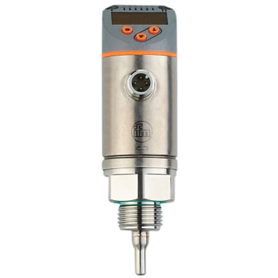 IFM Efector - SA2000 - Flow meter, 4-digit display, 4wire DC 2digital + 1 analog, 19.2 mm probe ...