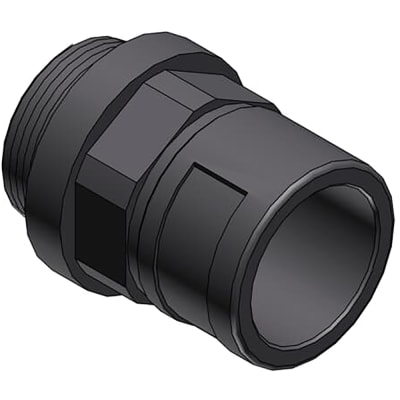 PMA Conduit & Fittings by ABB - BVND-M207GT - PMAFIX Straight Connector ...