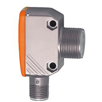 IFM Efector - OGP503 - Polarized retroreflective laser sensor, 18mm, 5m range, 3wire DC NPN, LO ...