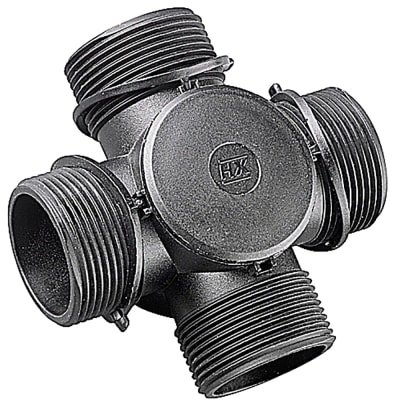 Harnessflex by ABB - XP20 - X Piece, Conduit Size NC25 x NC12, IP40, UV ...