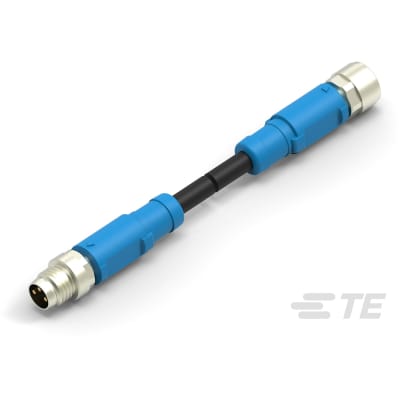 TE Connectivity - T4052113003-003 - RPC-M8-3MS-1.5-M8-3FS-PVC - RS