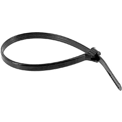 Ty-Rap by ABB - TY24MX - Cable Tie, Black Polyamide (Nylon 6.6), 5.5"L ...
