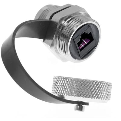 Mencom - RJ45-M25-LP - Panel Interface ConnectorsRJ45 IN LOW PROFILE ...