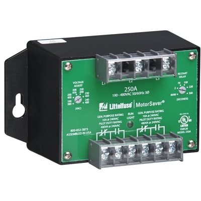 Littelfuse - 250A - Voltage/Phase Monitor, 3-Phase, 120-480V AC, 50/60 ...