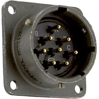 Amphenol Industrial - MS3112E16-8P - Receptacle, MS3112 Series, Box ...