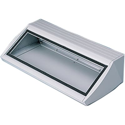 OKW Enclosures - M5340105-AL - Enclosure, Sloped, Desktop, Aluminum, 15 ...