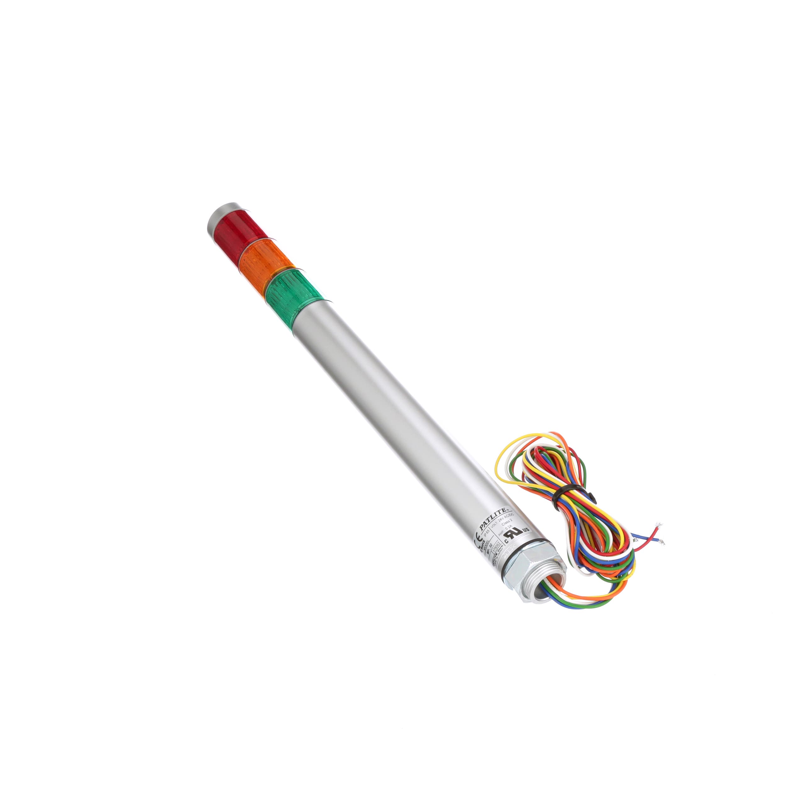 Patlite - MP-302-RYG - Visual Warning Device, Tower, Green/Red/Yellow ...