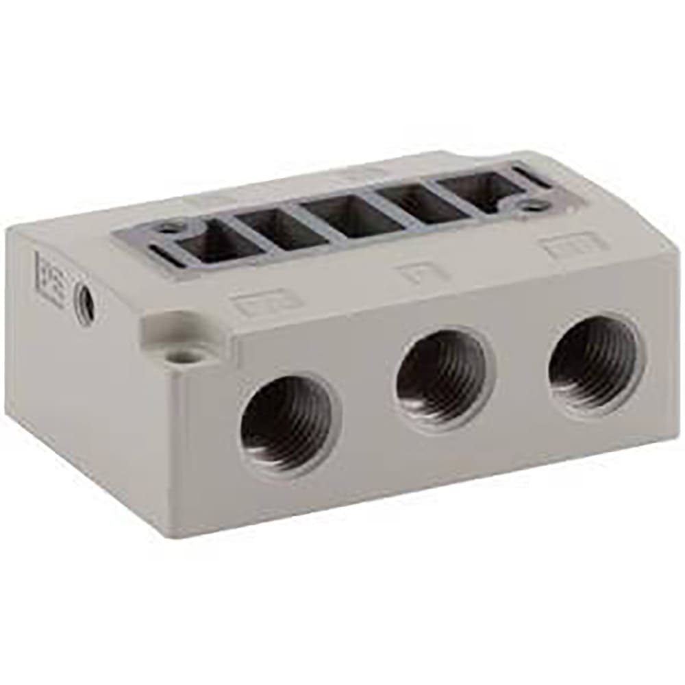 SMC Corporation - SY5000-27-1 - SUBPLATE 1/4PT FOR SV2000 - RS