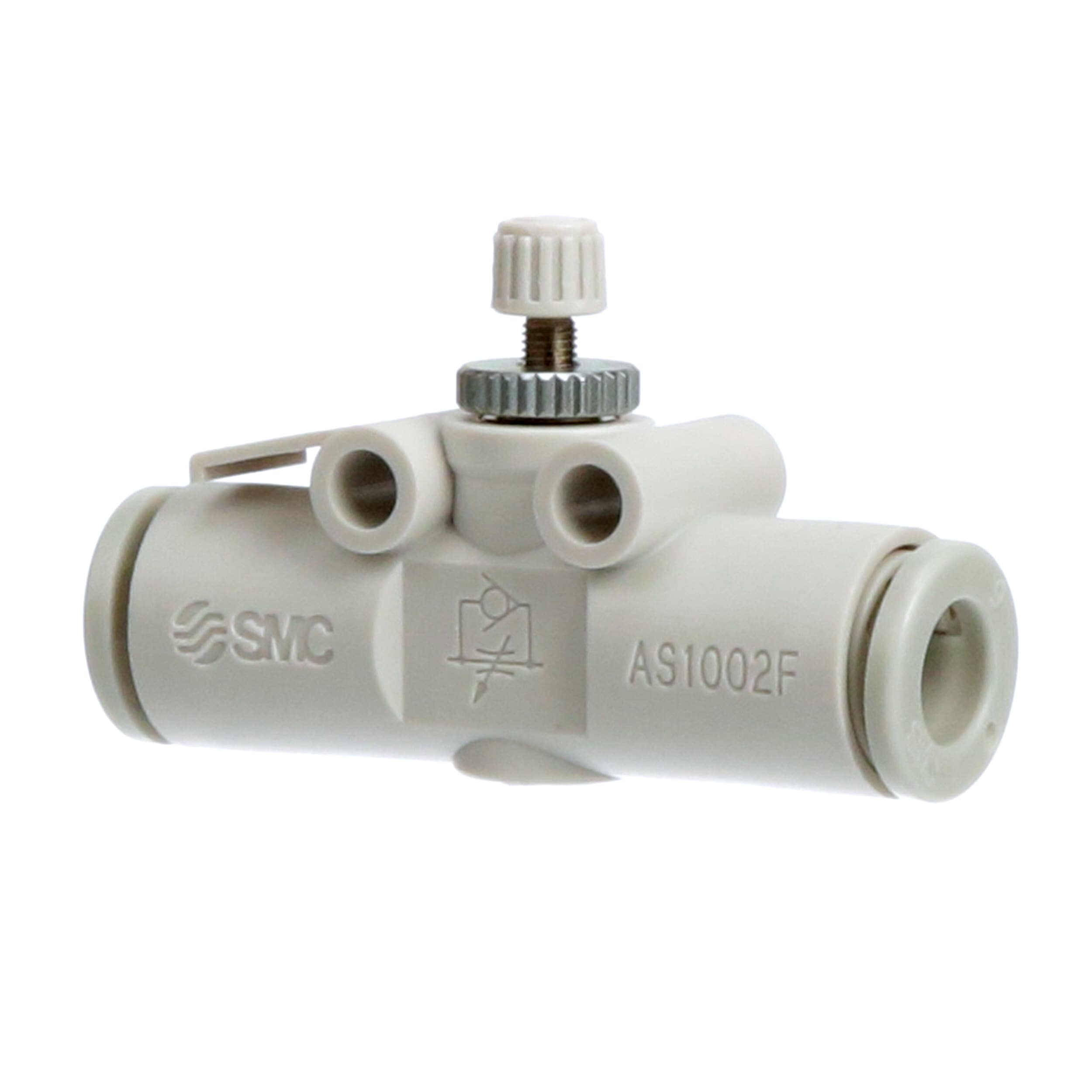 SMC Corporation - AS1002F-06-J - AS Series Speed Controller, 6mm Tube Inlet Port x 6mm Tube ...