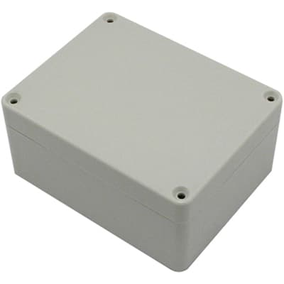 PacTec - SOD4535-2.0-K - Enclosure,Box-Lid,Wallmount,ABS,UL94HB,Gray,4 ...