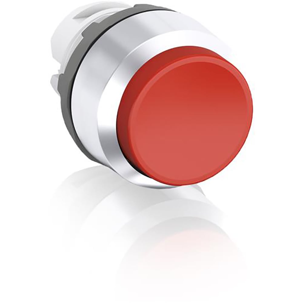 ABB - MP3-30R - Modular Series, Red Push Button Head, Momentary, 22mm Cutout - RS
