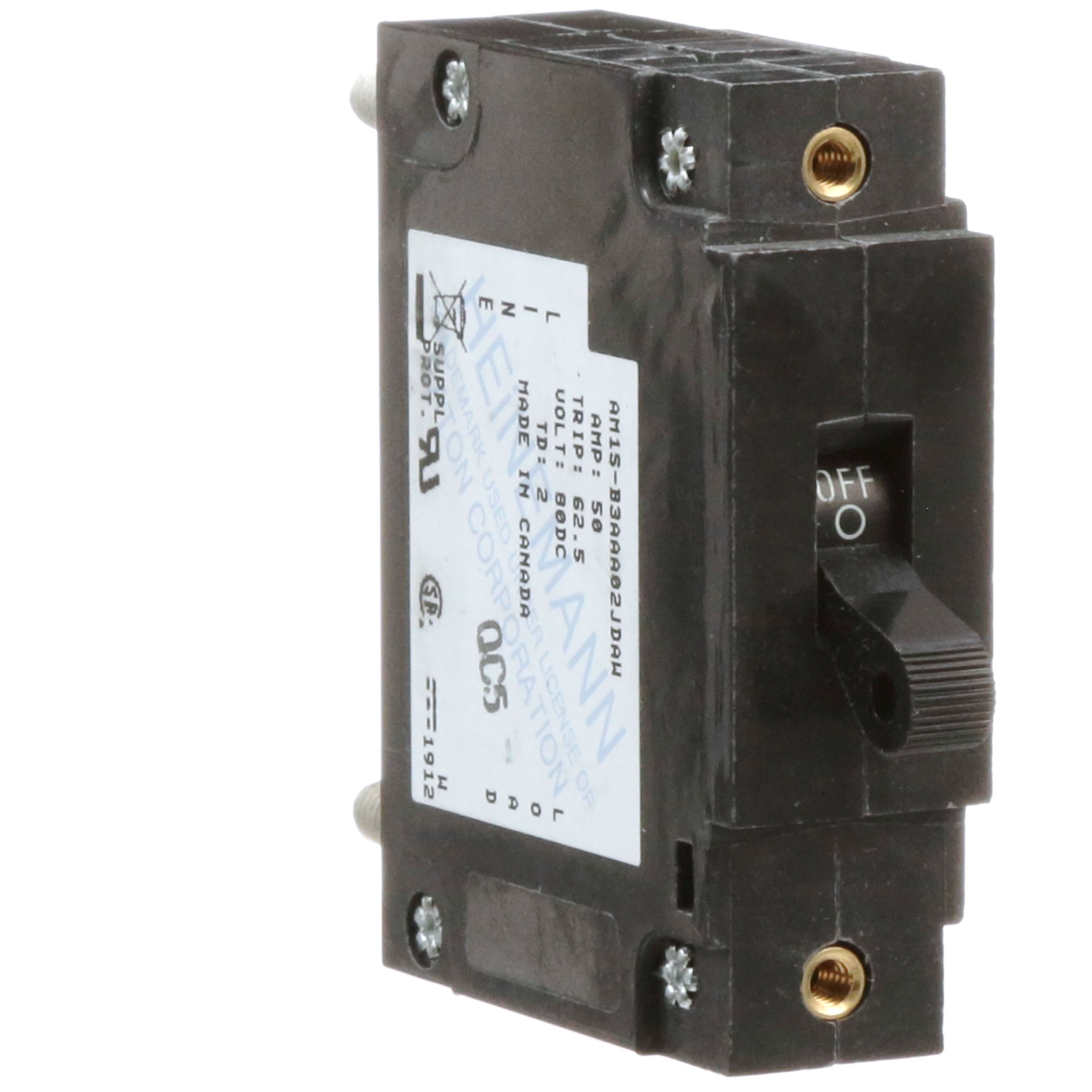 Eaton / Circuit Breakers - AM1SB3AAA02JDAW5080DC2 - Circuit Breaker ...