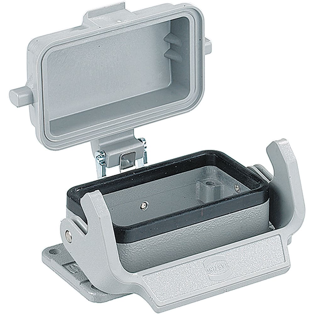 HARTING - 09300100303 - HOUSING HAN 10E PANEL MOUNT SINGLE LEVER, Han B ...