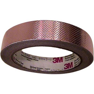 3M - 1245 1/2X18 - EMI/RFI FOIL SHIELDING TAPE, COPPER FOIL W/EMBOSSED ...