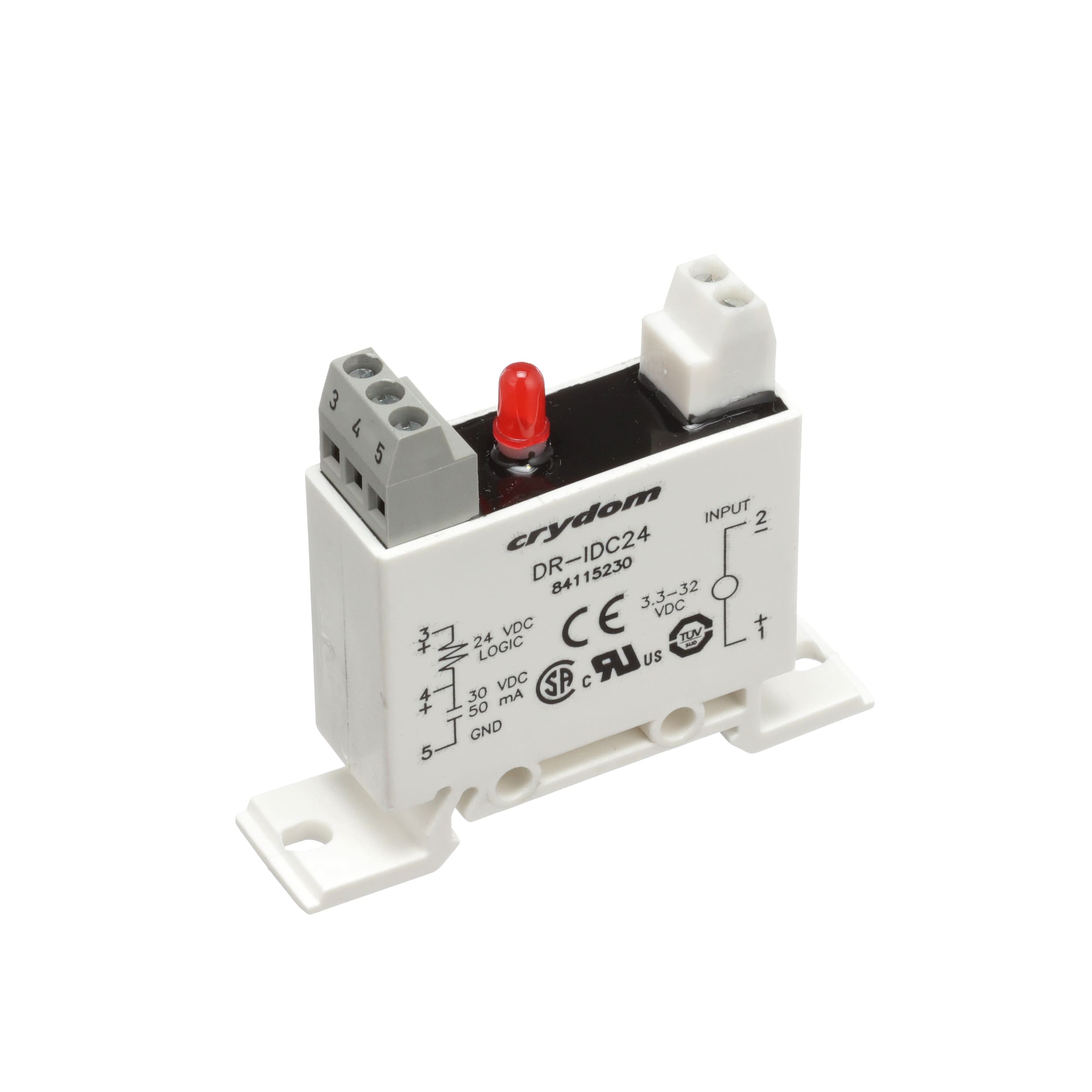 Sensata - Crydom - DR-IDC24 - Module,Input,Digital,4 to 32,Sup-V 5VDC,28mA Cur-In,DR Series ...