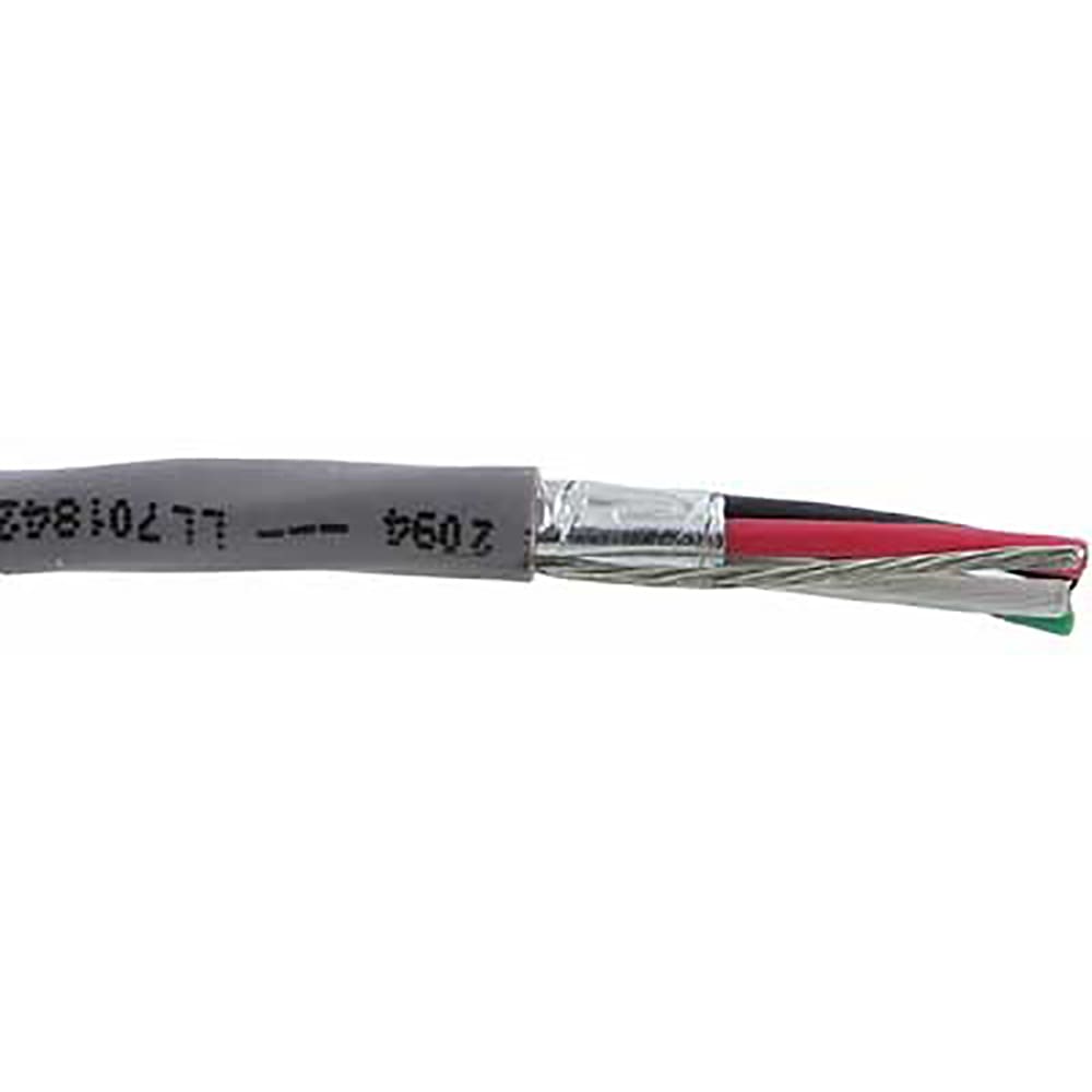 Alpha Wire - 2414C SL002 - Multiconductor Cable, 4C, 20 AWG, Stranded ...