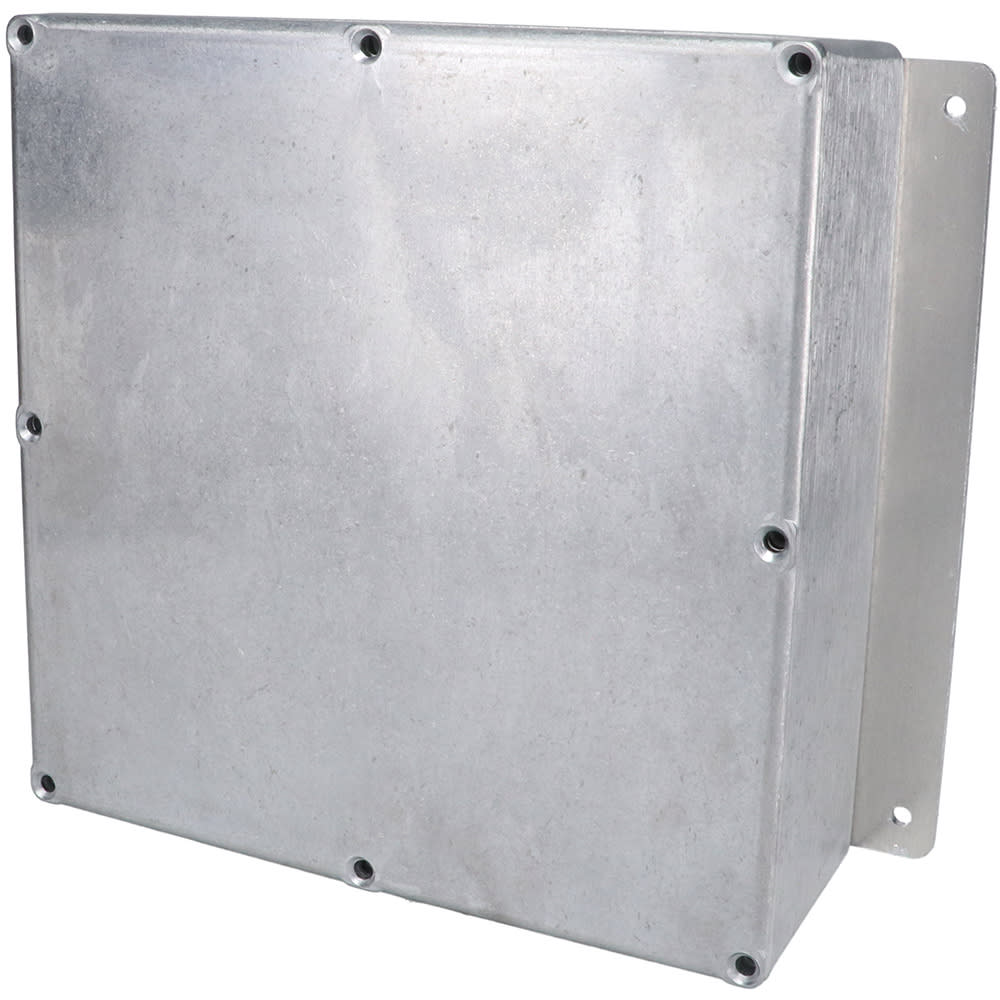 Bud Industries - CU-4478 - Enclosure,Flanged,Aluminum,Die Cast,Natural ...