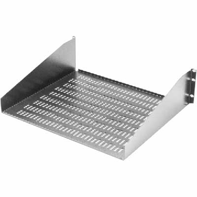 Bud Industries - SA-1749-BT - Shelf, Rack, 19 in., 150 lbs. (Max ...