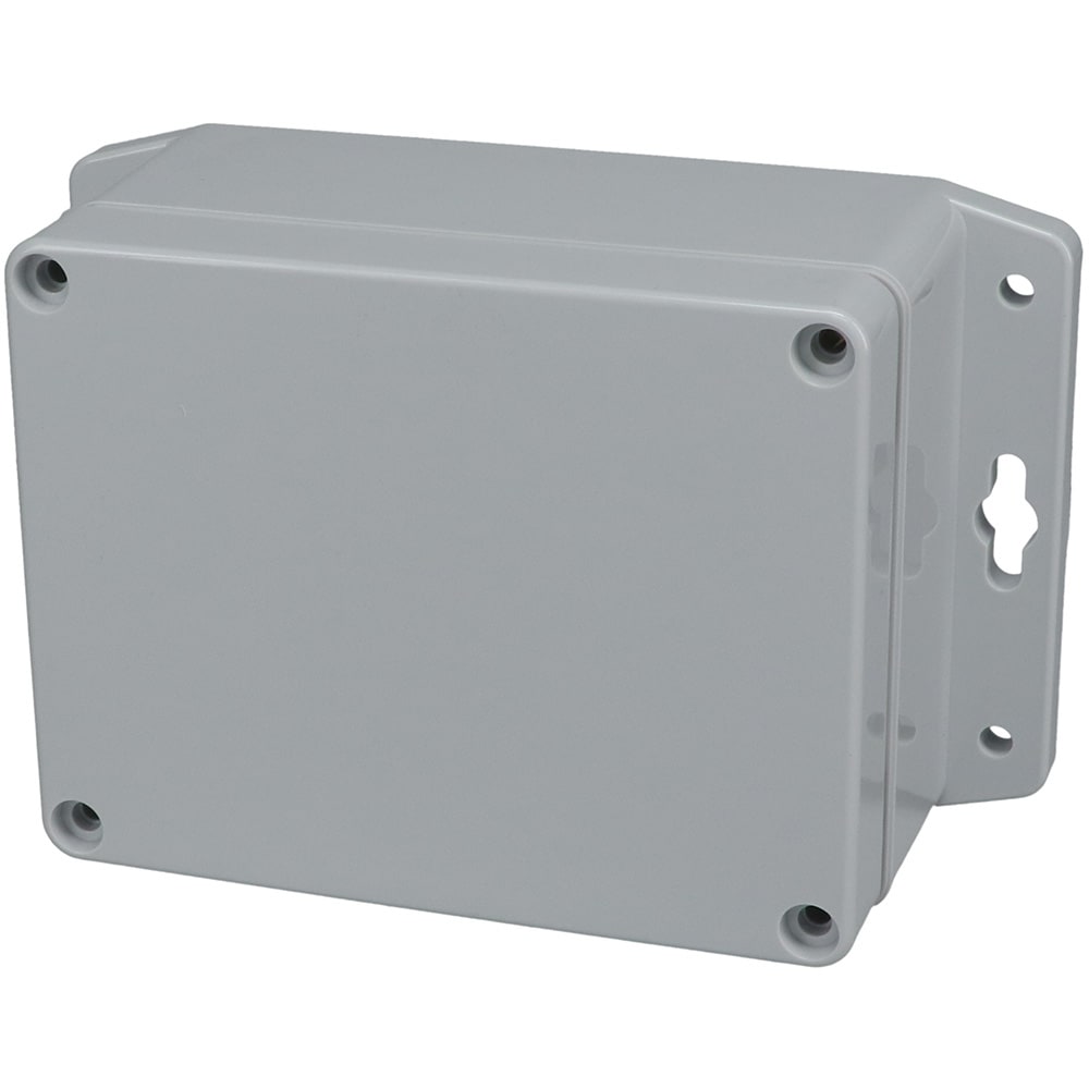 Bud Industries - PN-1323-MB - Flanged Enclosure, Polycarb, NEMA 4 x ...