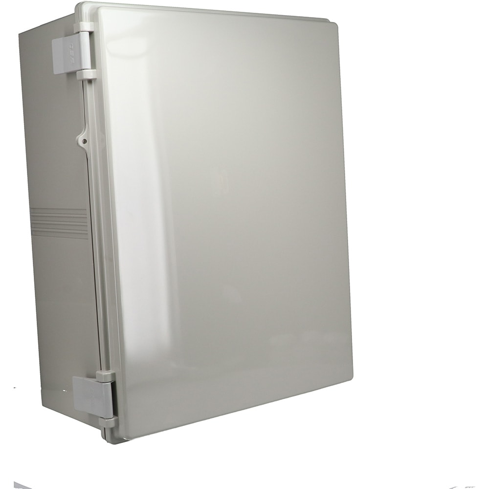 Bud Industries - NBB-10253 - Box-Lid Enclosure, ABS-PC, UL94-5VA, Gray ...