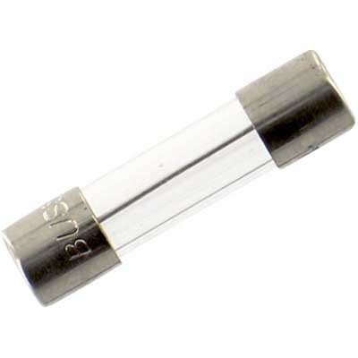 Eaton Electronics - BK/GMA-15-R - Fast Acting Cylinder Fuse 15A, Dims ...