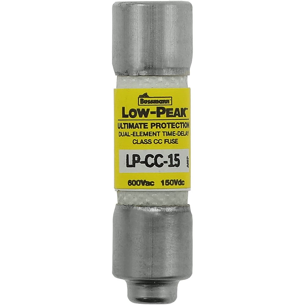 Bussmann by Eaton - LP-CC-15 - Fuse, Cylinder, Time-Delay, Class CC ...