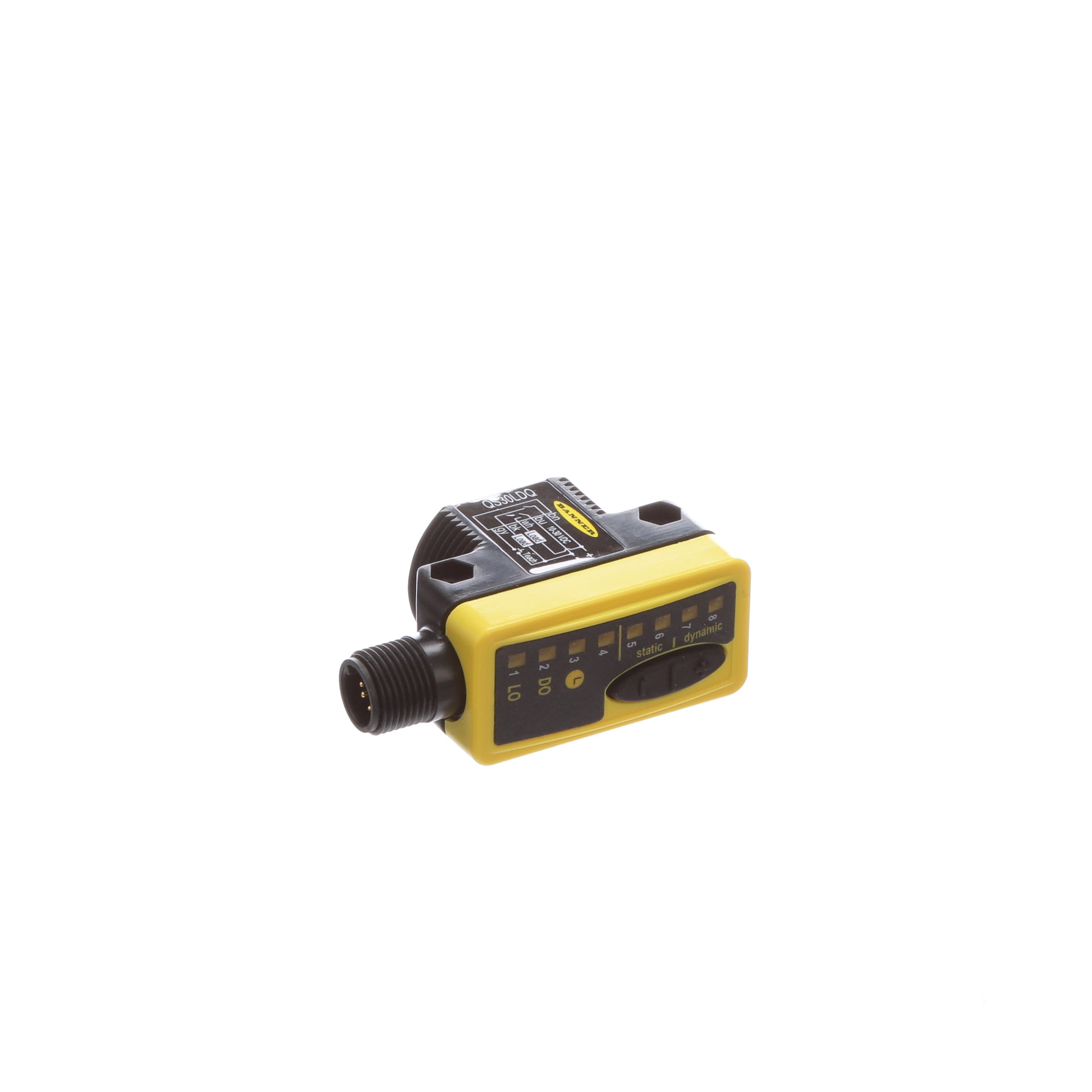 Banner Engineering - QS30LDQ - Photoelectric Sensor, Laser Diffuse ...