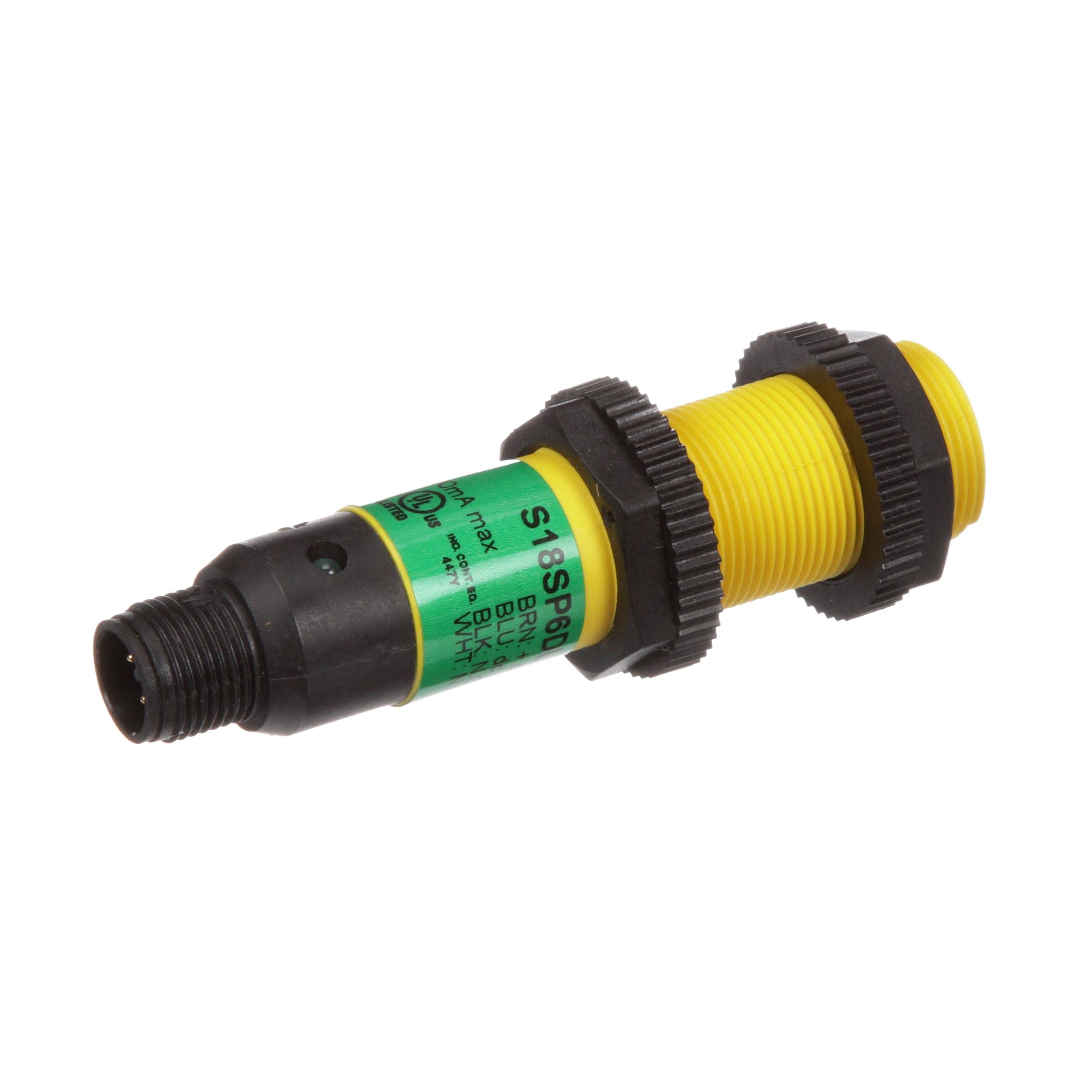 Banner Engineering - S18SP6DLQ - Photoelectric Sensor, Diffuse, 300mm ...