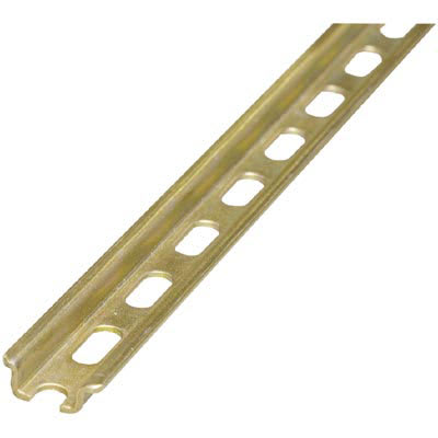 Phoenix Contact - 1401682 - DIN Mounting Rail,Steel,Perforated,L 6.56 ...