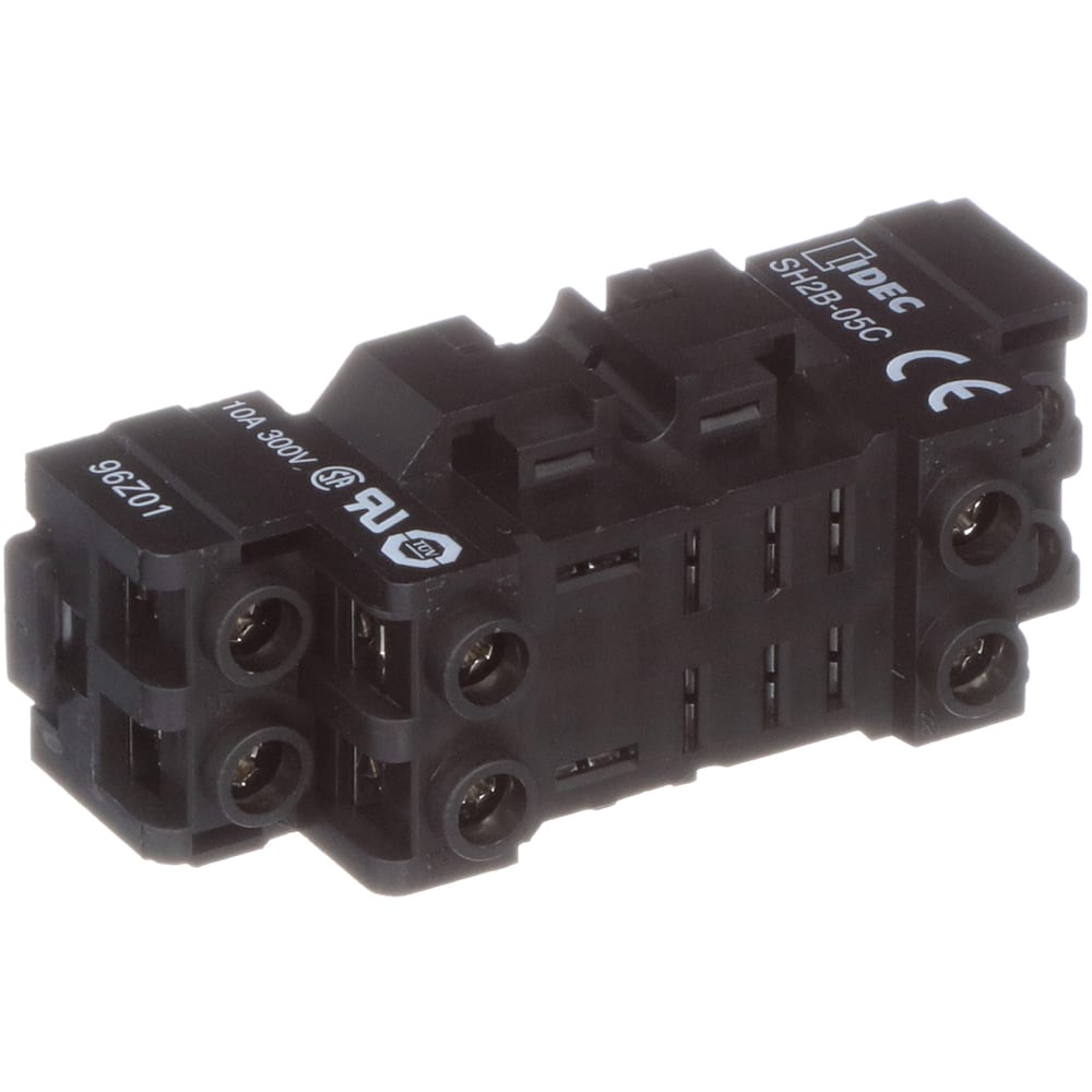 IDEC Corporation - SH2B-05C - Relay Socket, 8 Pin, 2 Pole, DIN Rail ...