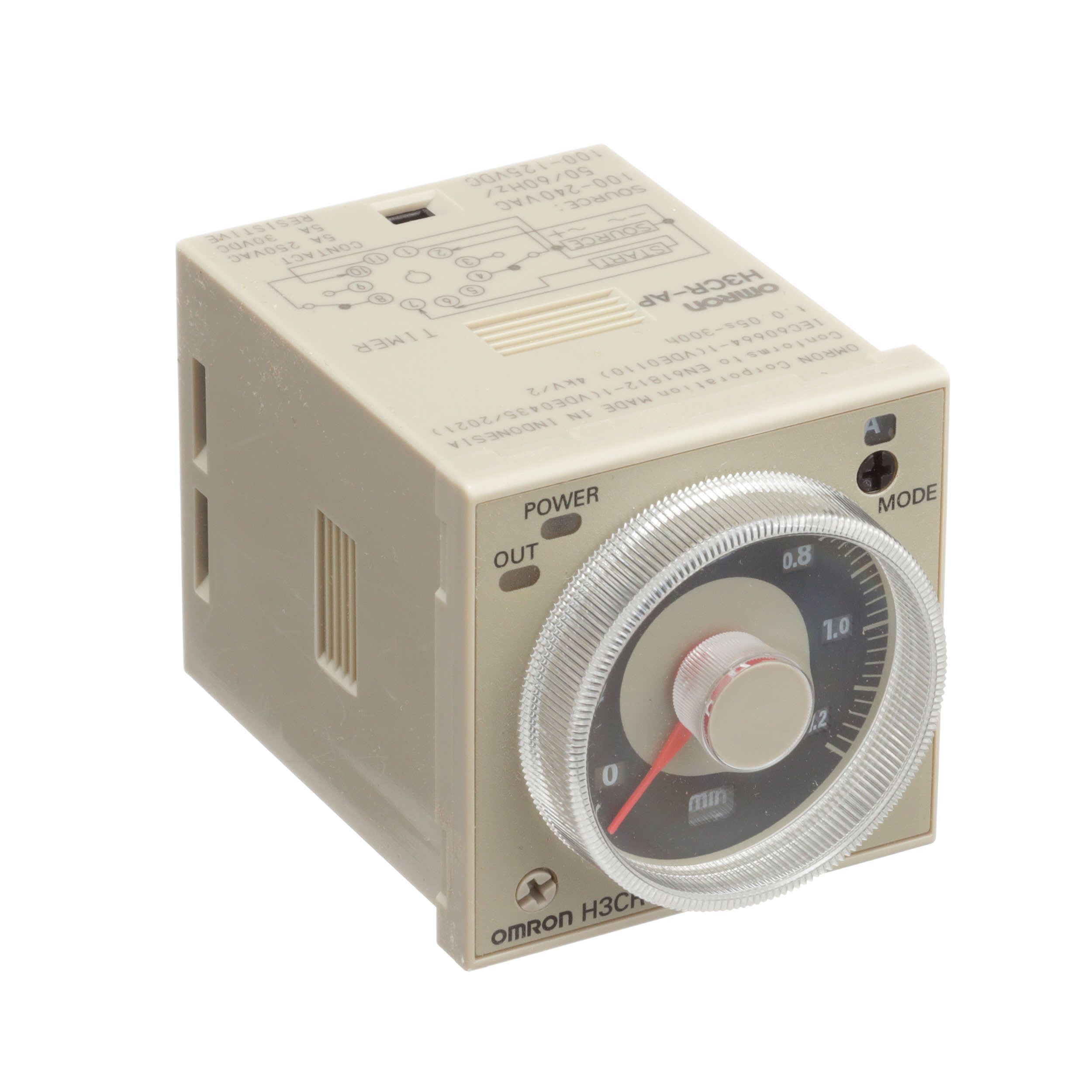 Omron Automation - H3CR-AP AC100-240/DC100-125 - Timer, Multi, 5A ...