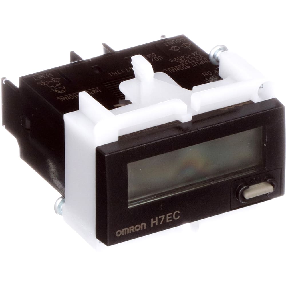Omron Automation - H7EC-NFV-B - Counter, Totalizer. 7 Segment LCD, 24 ...