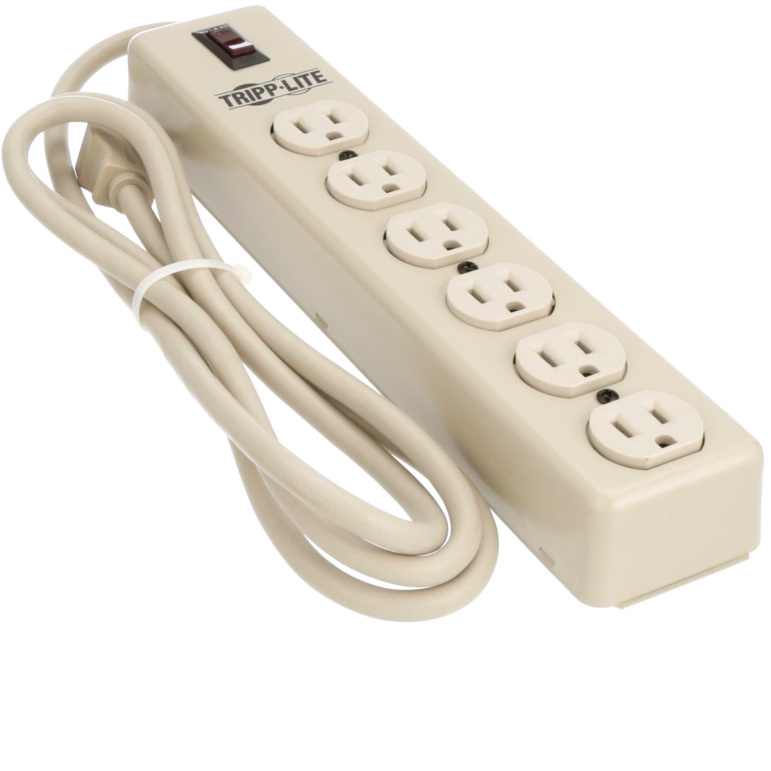 Waber by Tripp Lite - 6SPDX - Power Strip,Basic,6 Outlets,Wall/Desk Mnt ...