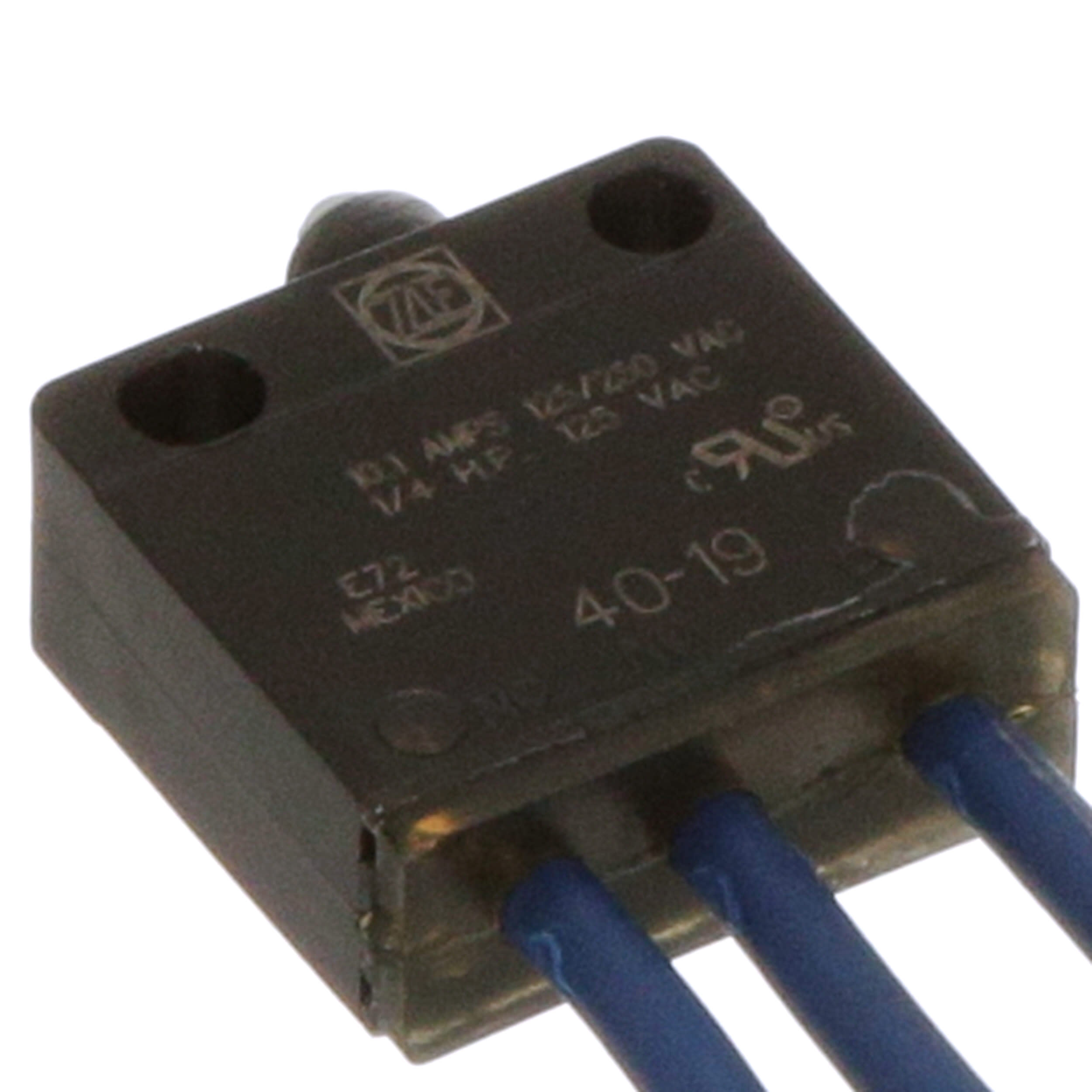 ZF Electronics - 0E72-40AT - Switch,Pushbutton,SPDT,Sealed,Button ...