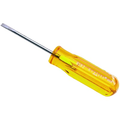 Apex Tool Group Mfr. - R182BK - Xcelite, Screwdriver, 1/8 In. X 2 In ...