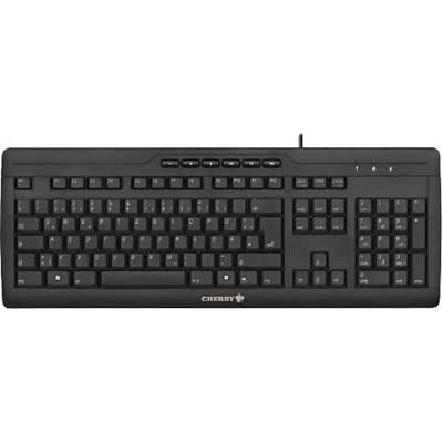 Cherry Americas - G85-23100EU-2 - Keyboard, Ultraslim, USB-PS/2Adapter ...