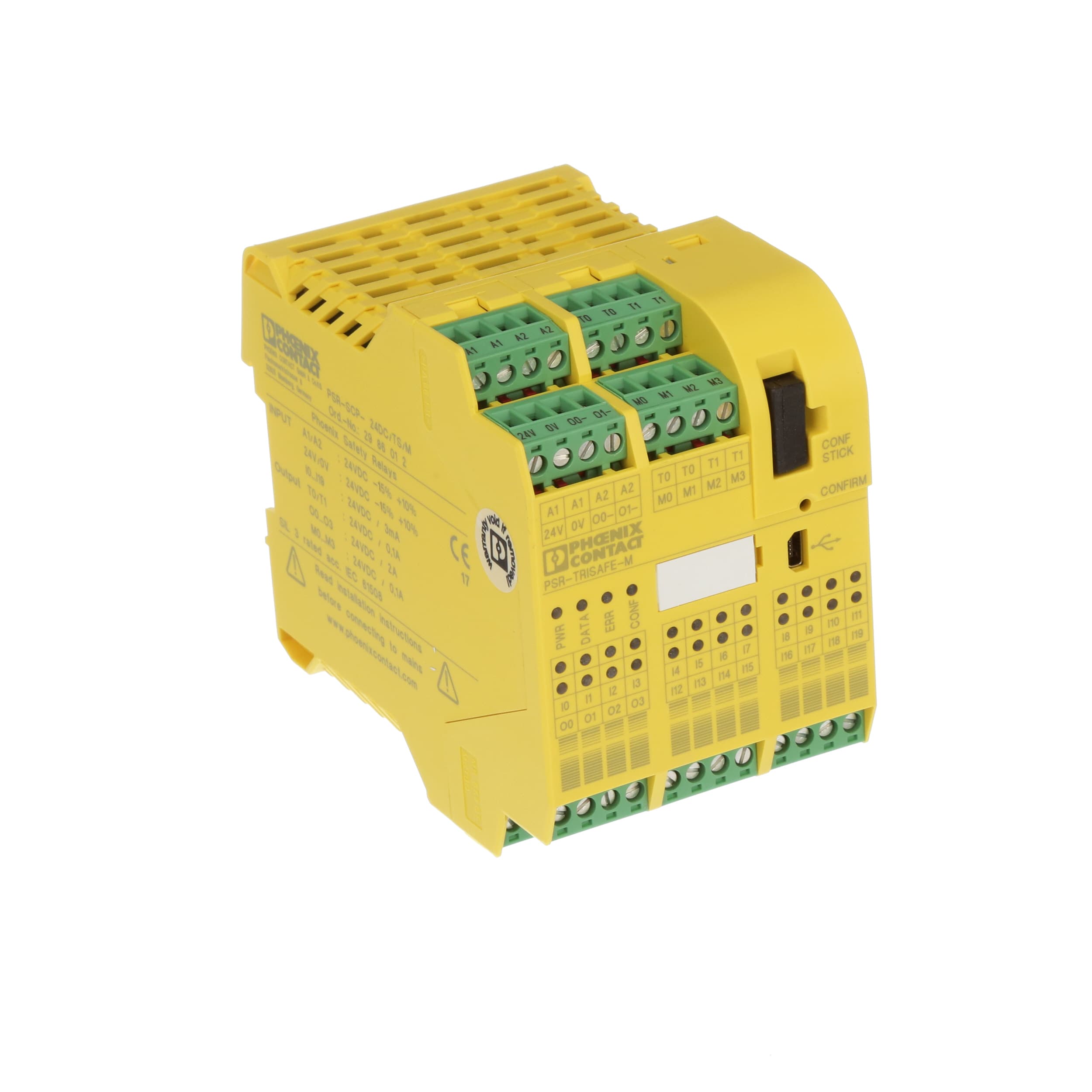 Phoenix Contact - 2986012 - Safety Relays, Safety, 1 Channel, 250 VAC ...