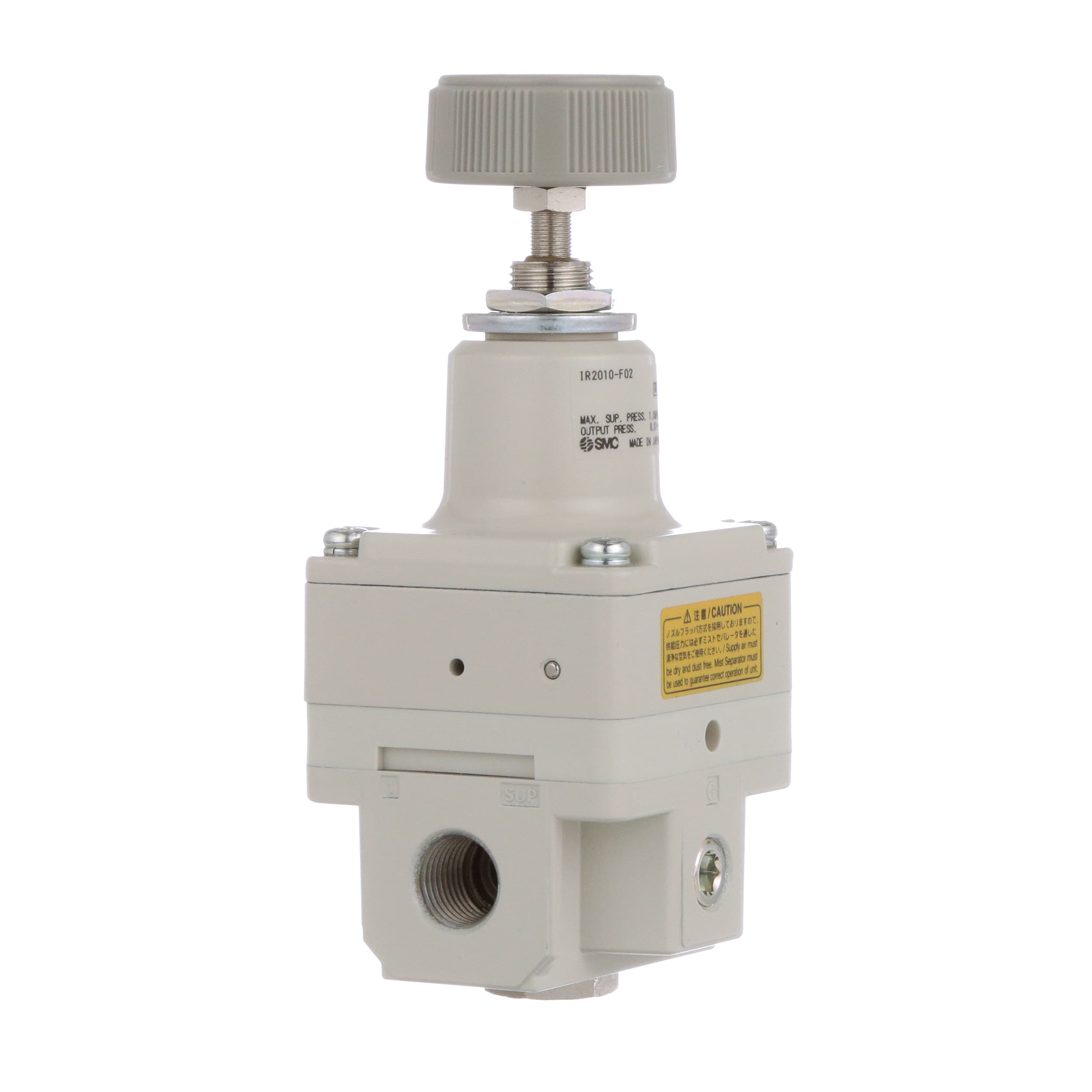 SMC Corporation - IR2010-F02 - Regulator, precision, modular, airline ...