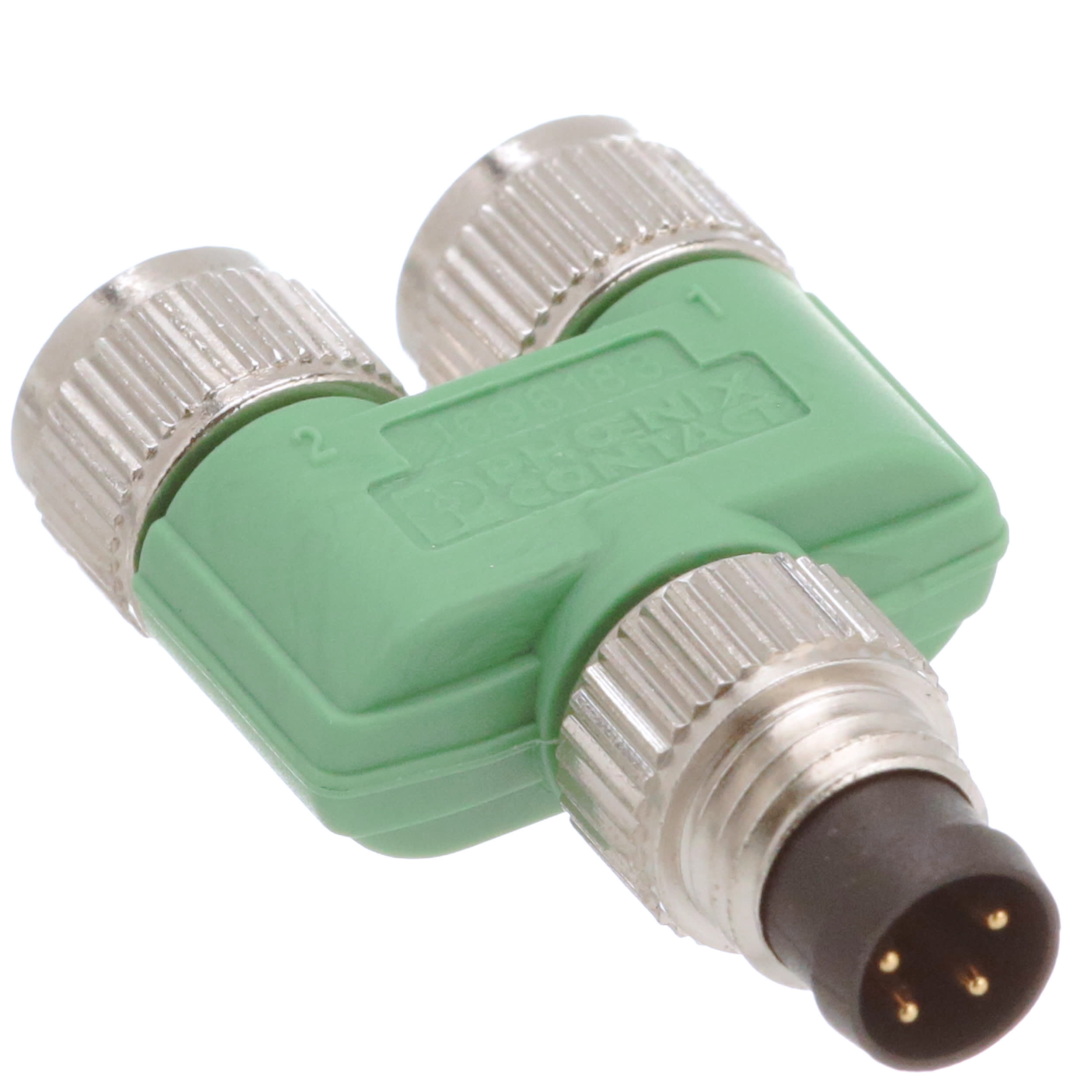 Phoenix Contact - 1696183 - Splitter, Y Type, M12/M8, Straight, Male ...