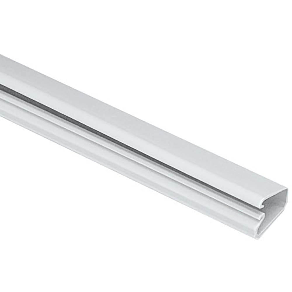 Panduit - LD3WH6-A - One-piece latching surface raceway, White, PVC, 6 ...