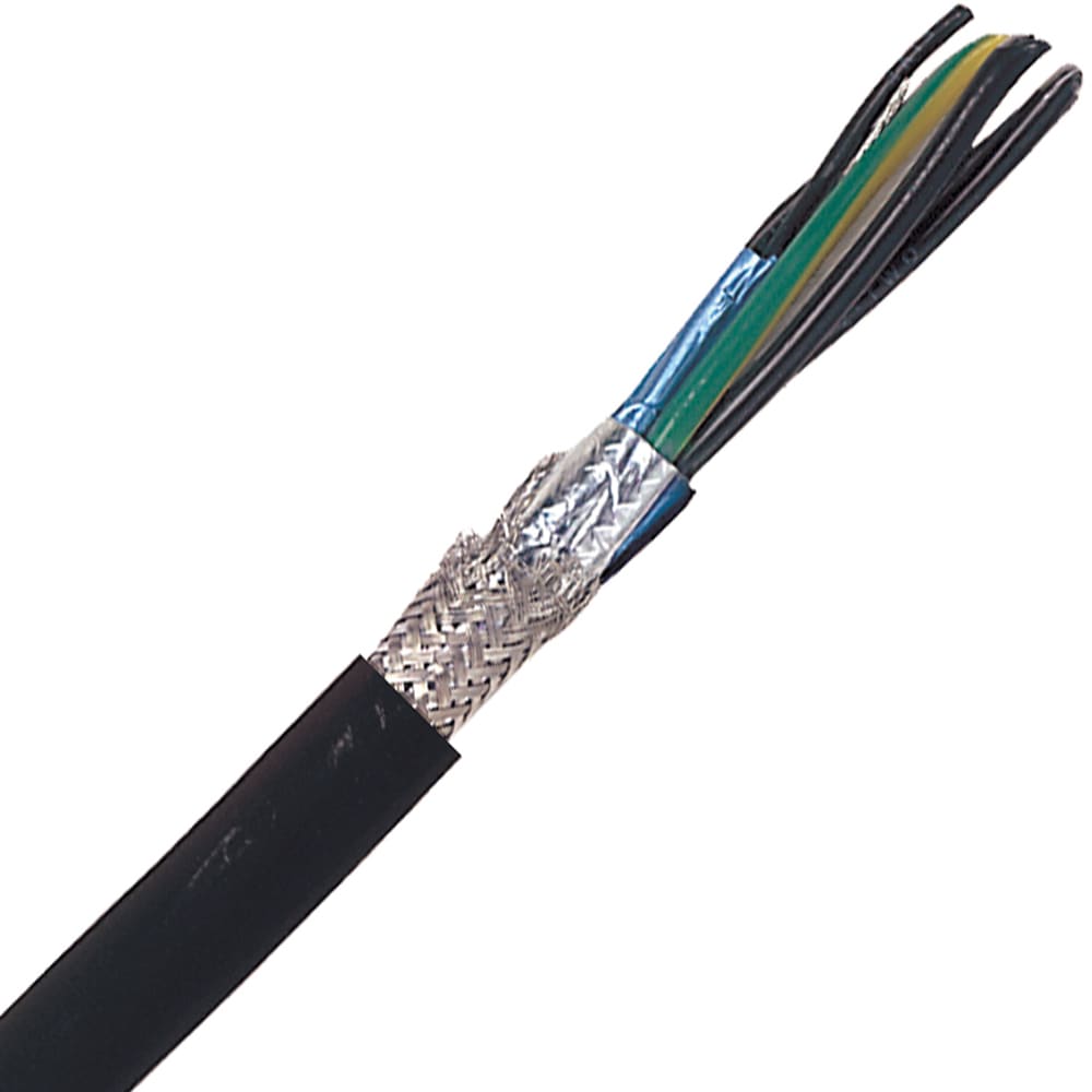 Lapp Group - 7414044 - Cable, VFD, 14 AWG, 4c, Sgnl pr, 14 AWG, Braid ...