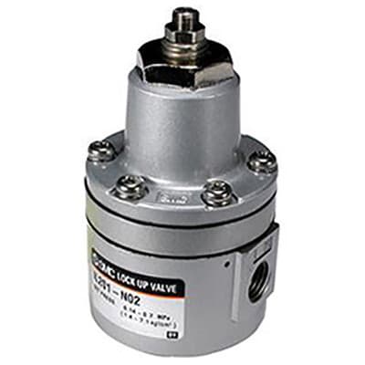 SMC Corporation - IL220-N02-L - Air Switch, NPT 1/4, Aluminum Alloy 1/4 ...