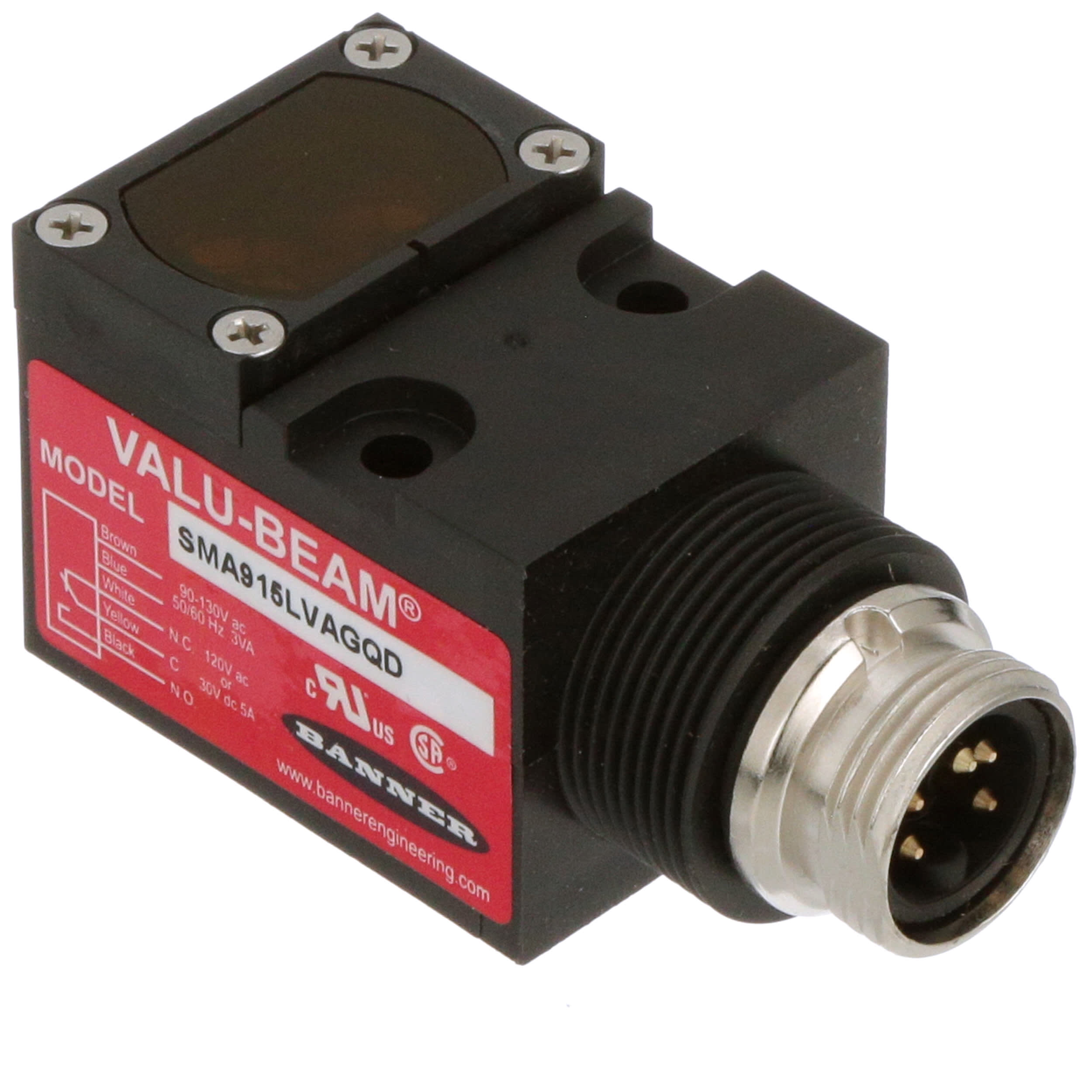 Banner Engineering - SMA915LVAGQD - Photoelectric Sensor ...