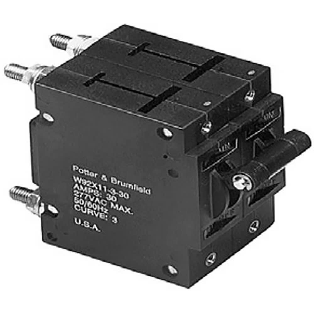 TE Connectivity - W92-X112-25 - Circuit Breakers, Toggle, W9, 25A, 277 ...